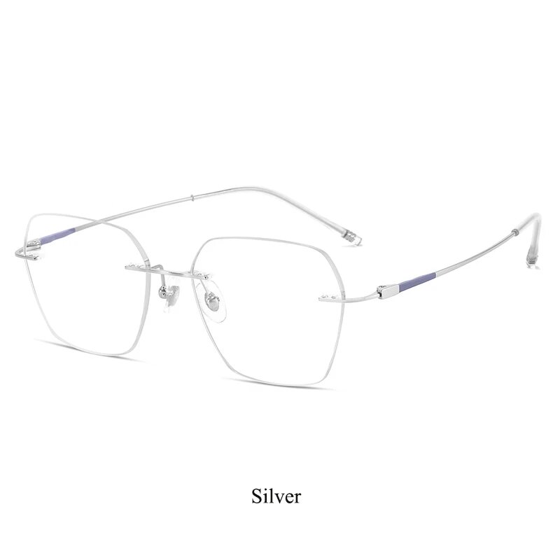 BCLEAR титановые безрамочные очки