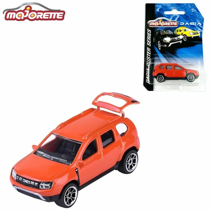 Машинка Majorette Dacia Duster Series Arizona Orange -Car Model