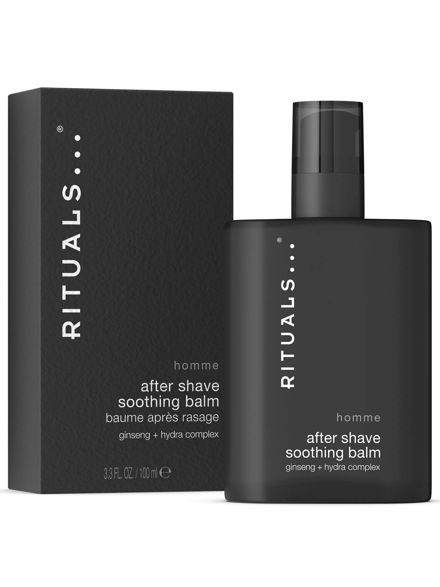 Успокаивающий бальзам после бритья Rituals Homme After Shave Soothing Balm Увлажняющий комплекс и Женьшень, 100 мл