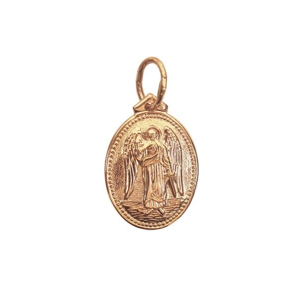 Крестик, красное золото, 585 проба