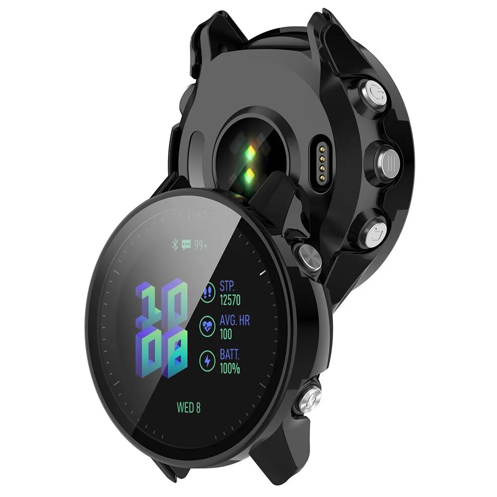 Черный чехол для Garmin Forerunner 965