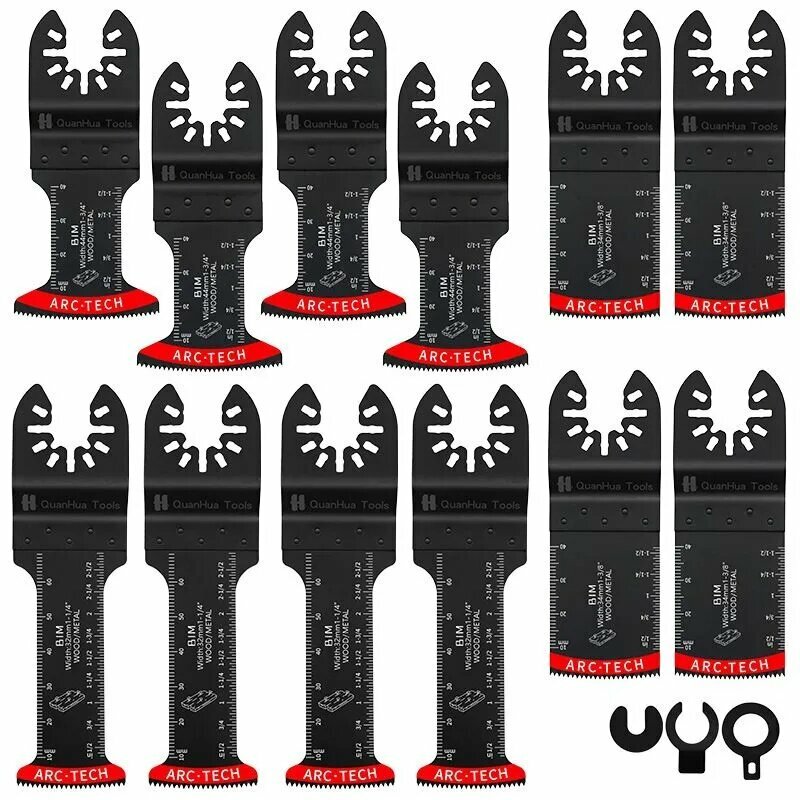 Набор насадок для реноватора, Смешанный набор ножей,12шт