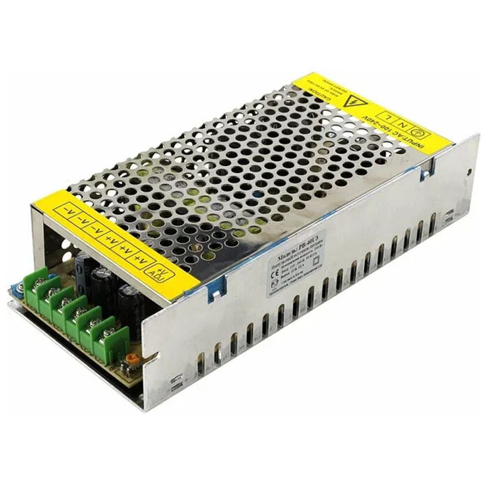 Адаптер питания на 12в 20А 200Вт 220в Orient PB-40U3 регулируемый встраиваемый электронный трансформатор AC/DC 3 выхода