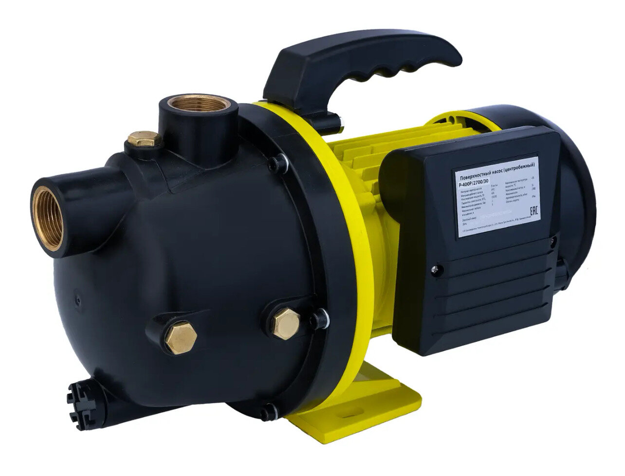 Насос садовый поверхностный ЛЦ P-400P/2700/30, 2700 л/ч