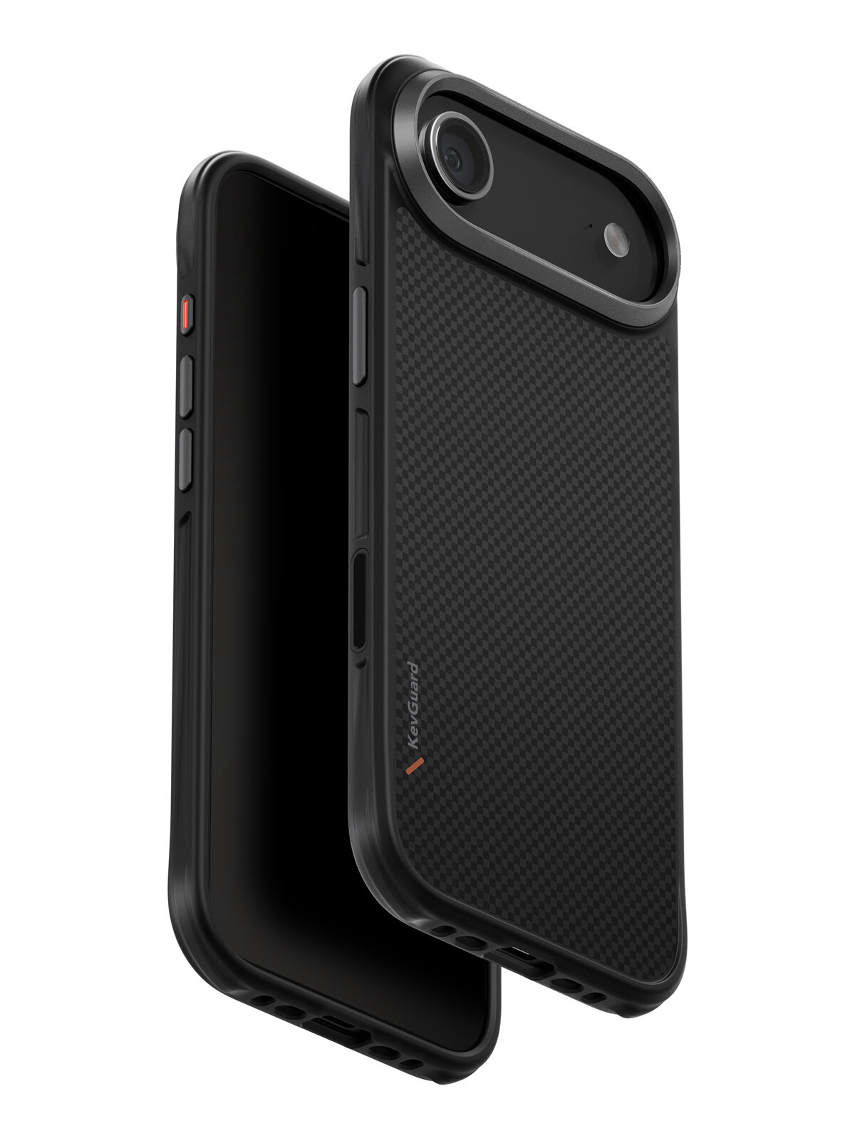 Чехол Uniq на iPhone 17, KEVA из кевлара, с магнитами MagSafe, черный
