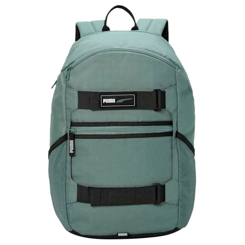 Рюкзак унисекс PUMA тканевый светло-зелёный серый, цвет: light green gray