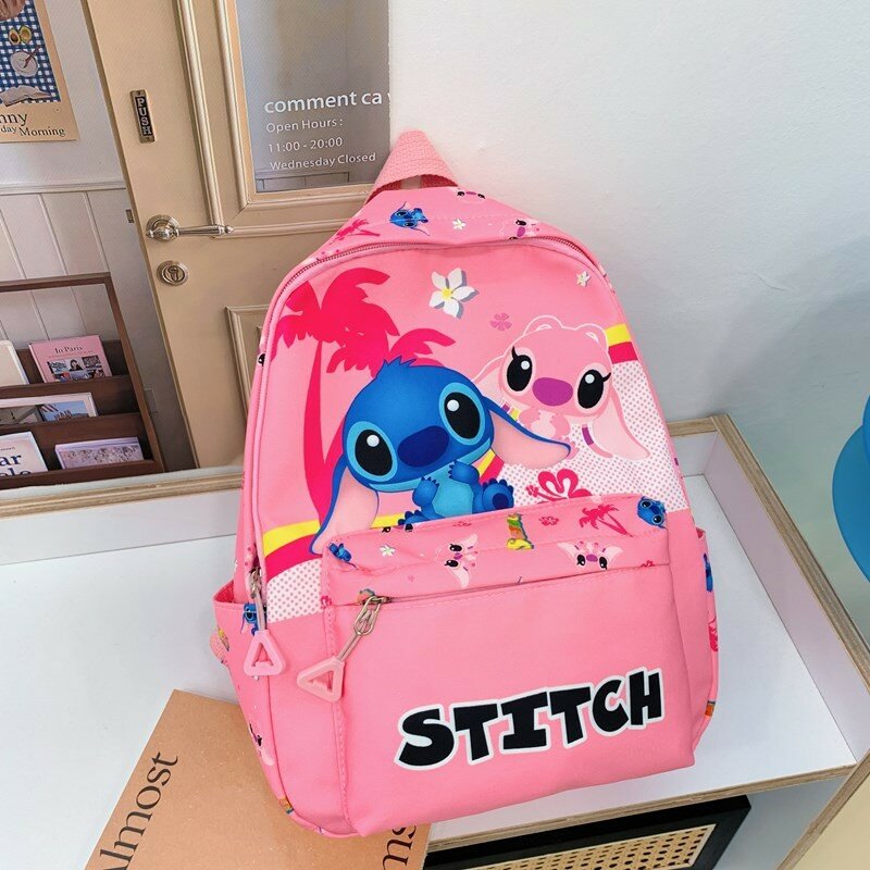 Kids cartoon print nylon school backpack ultralight breathable for kindergarten daily use boys girls