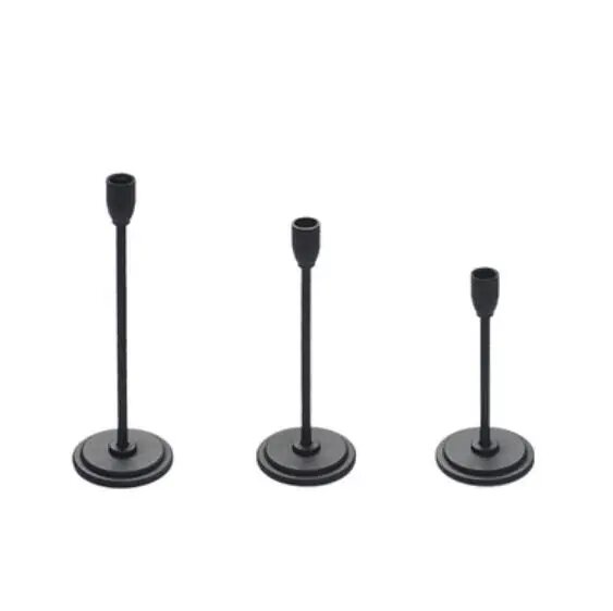Черные подсвечники Snoedoll 1/6 для кукол, candlestick C