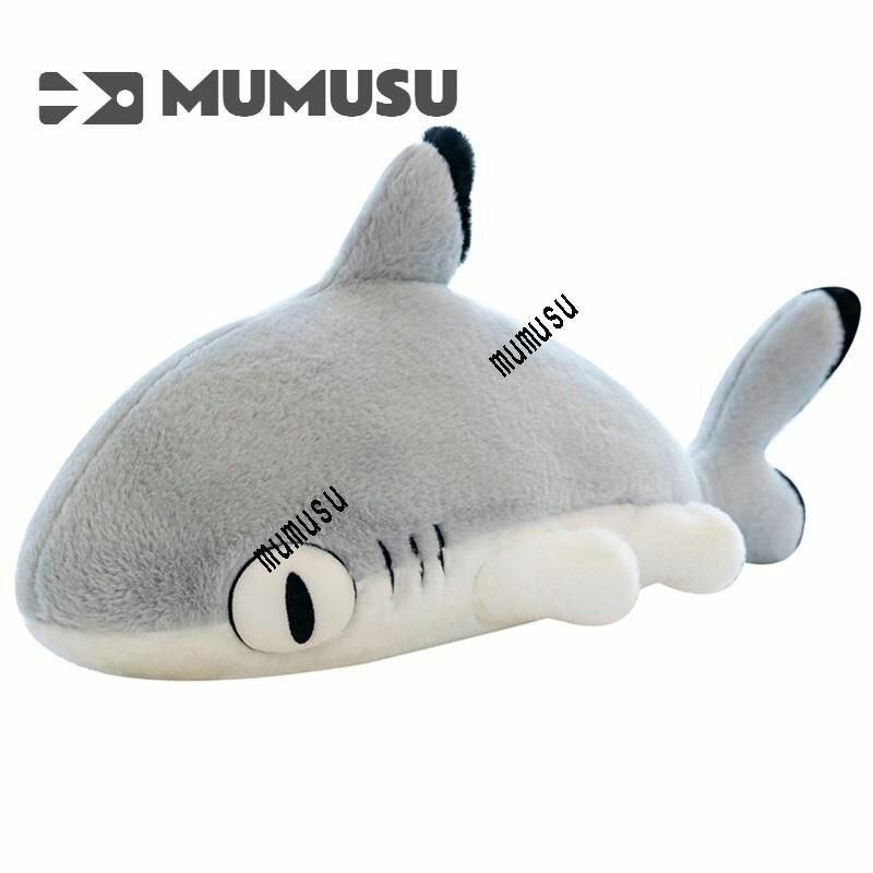 70cm Мягкая игрушка Симпатичная плюшевая игрушка-акула-кошка, мягкая подушка