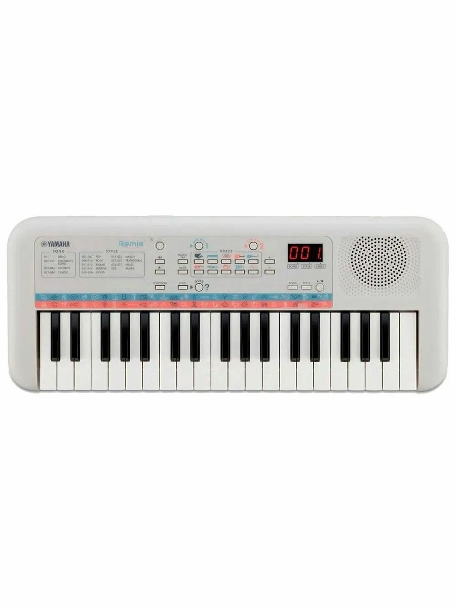 YAMAHA синтезатор Remie PSS-(U3*1.2)0 — детский синтезатор с клавиатурой для маленьких рук и нотным сборником, подарок