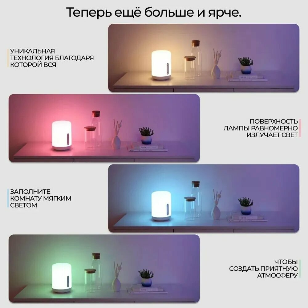 Know EasyxНочник mi Bedside Lamp 2 стандартный классический вариант базовой серии — фото 1