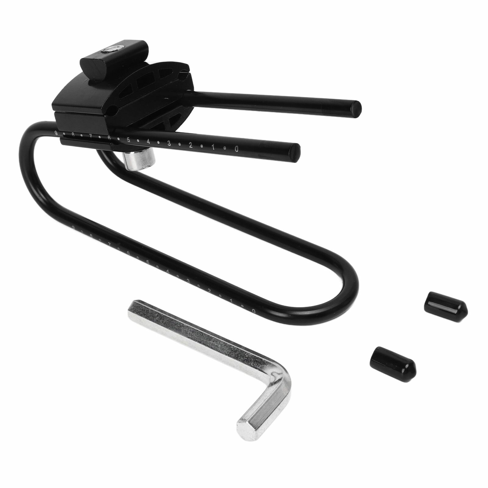 Пружинный амортизатор седла из легированной стали, чёрный