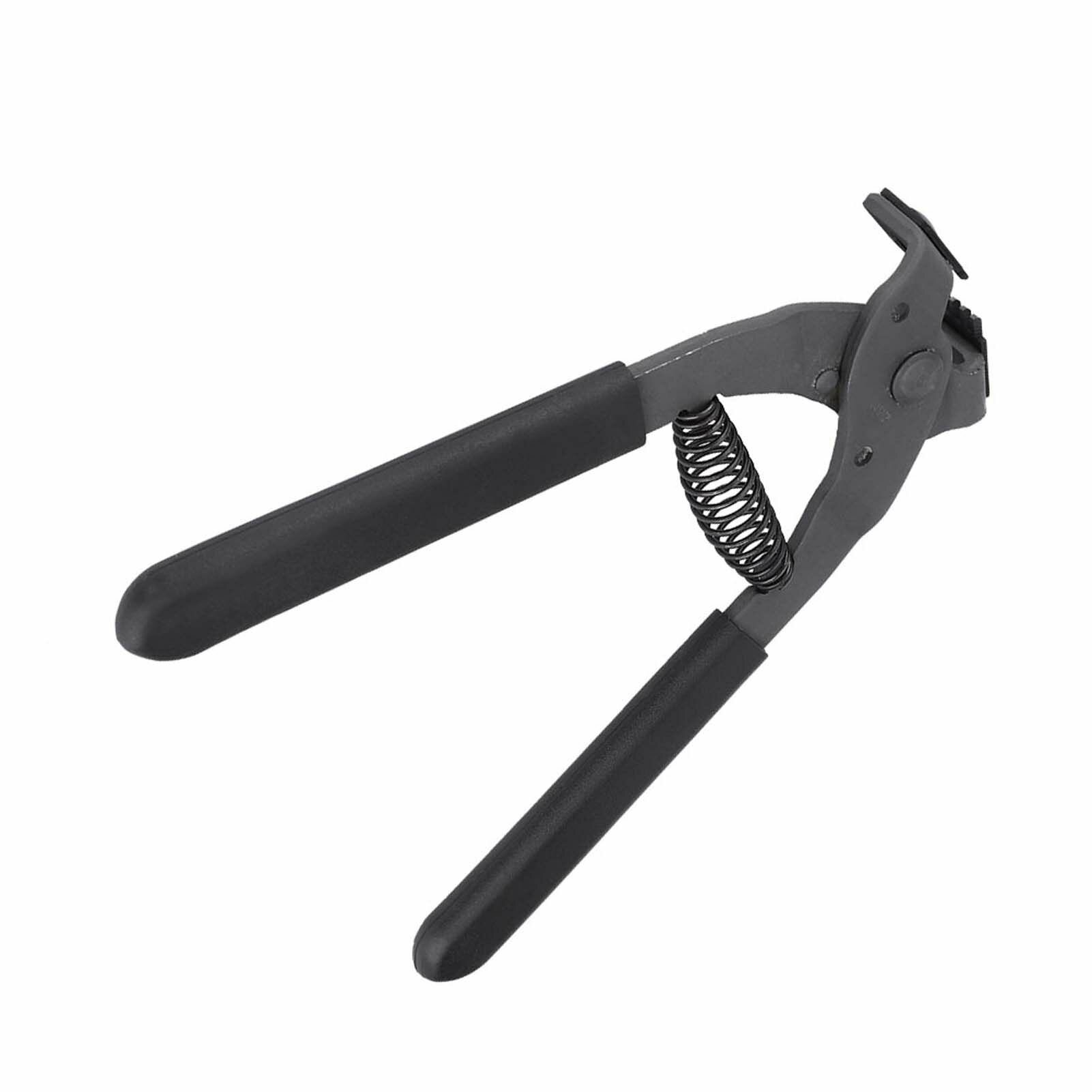 17 см ручные тиски из углеродистой стали для работы с кожей, почти бесшумные, черные