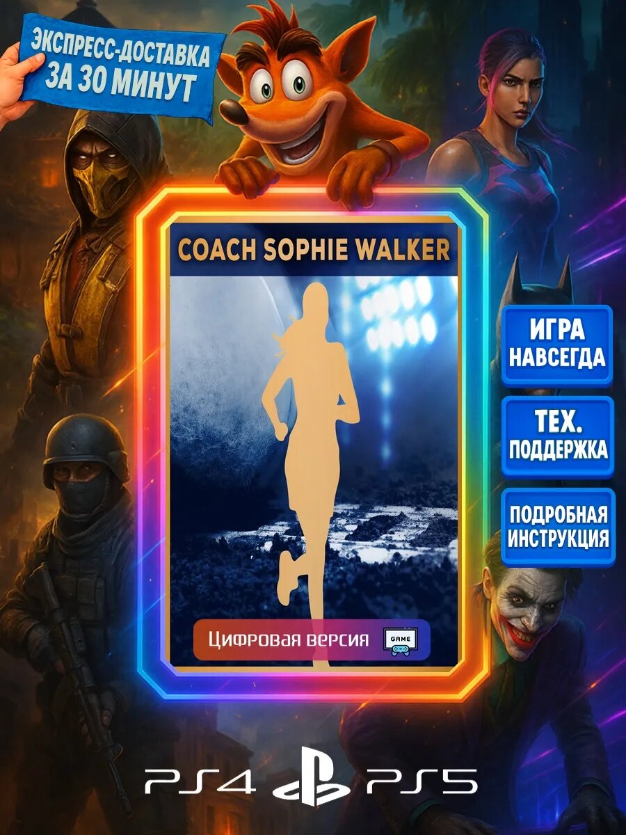 Tennis World Tour - Coach Sophie Walker PS4/PS5 | Моментальная доставка | английский язык | спорт