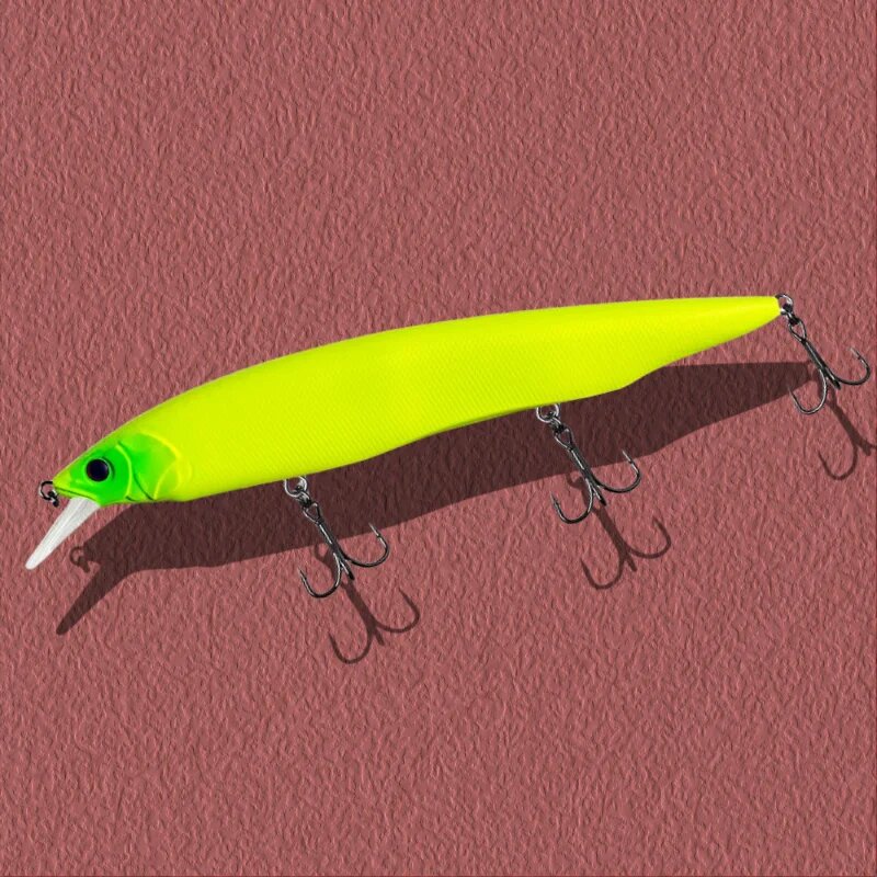 NOEBY Kanata Ayu 160F Плавающий воблер Светло-желтый, L