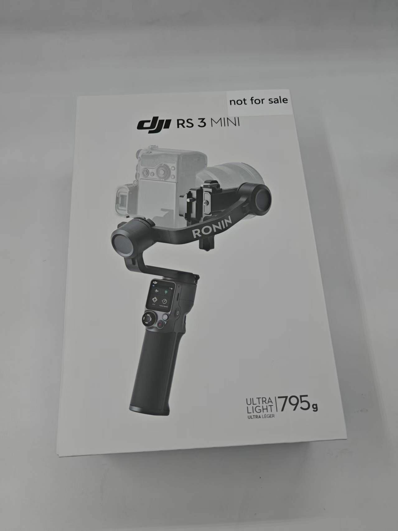 DJI RS 3 Mini, легкий 3-осевой беззеркальный карданный стабилизатор-Версия образца