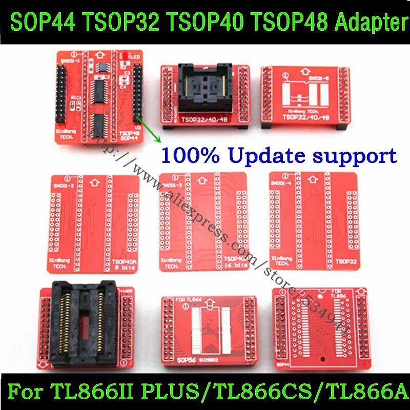 XGecu TL866II Plus/CS/A адаптер программатора 9pcs set
