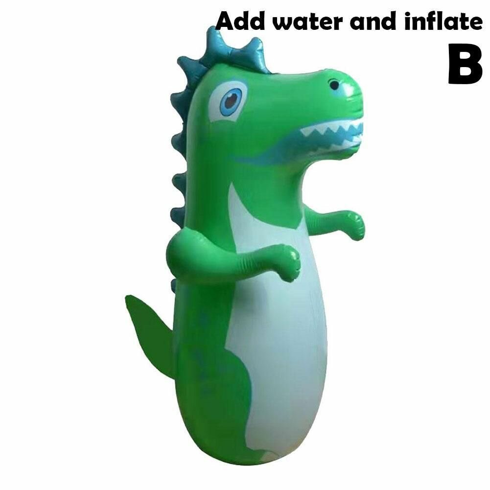 90cm Симпатичная надувная игрушка-неваляшка в форме динозавра
