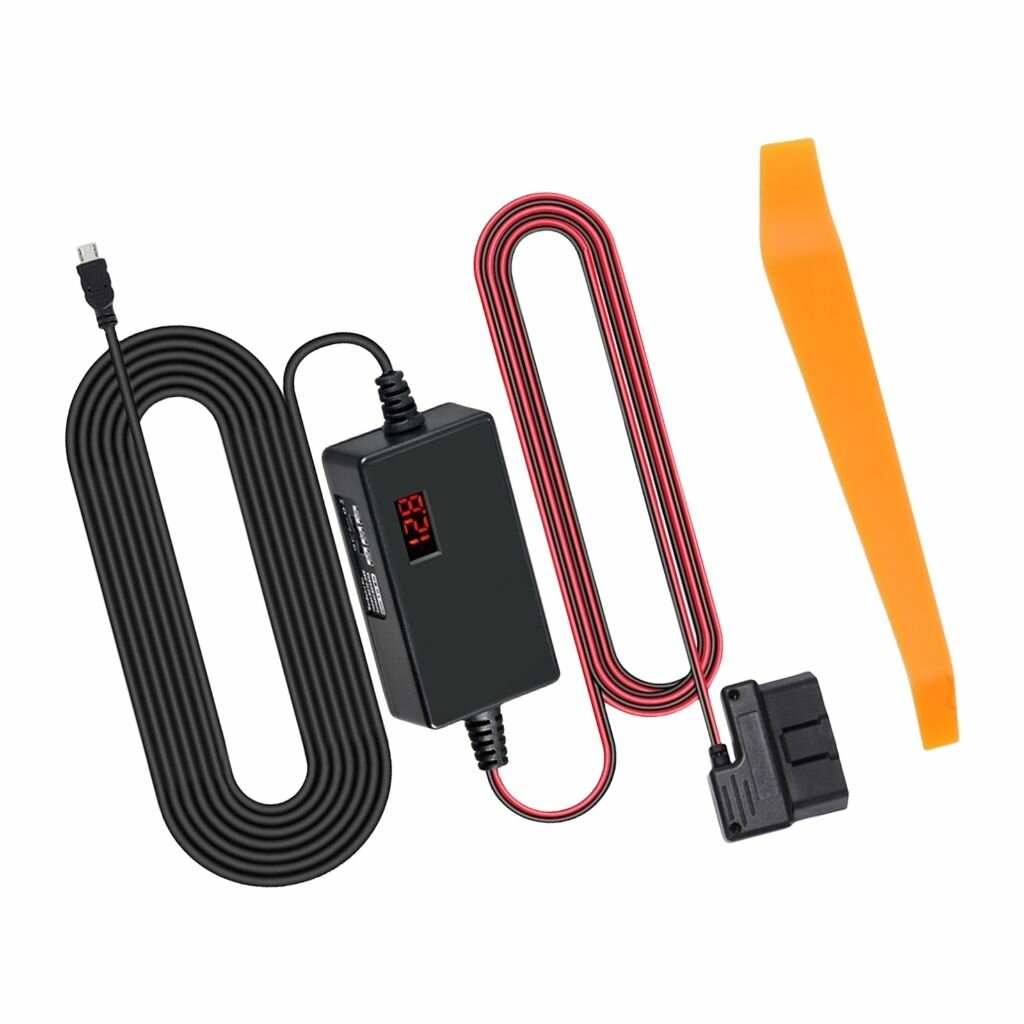Кабель OBD2 для питания видеорегистраторов, микро - 1 - Гетеро