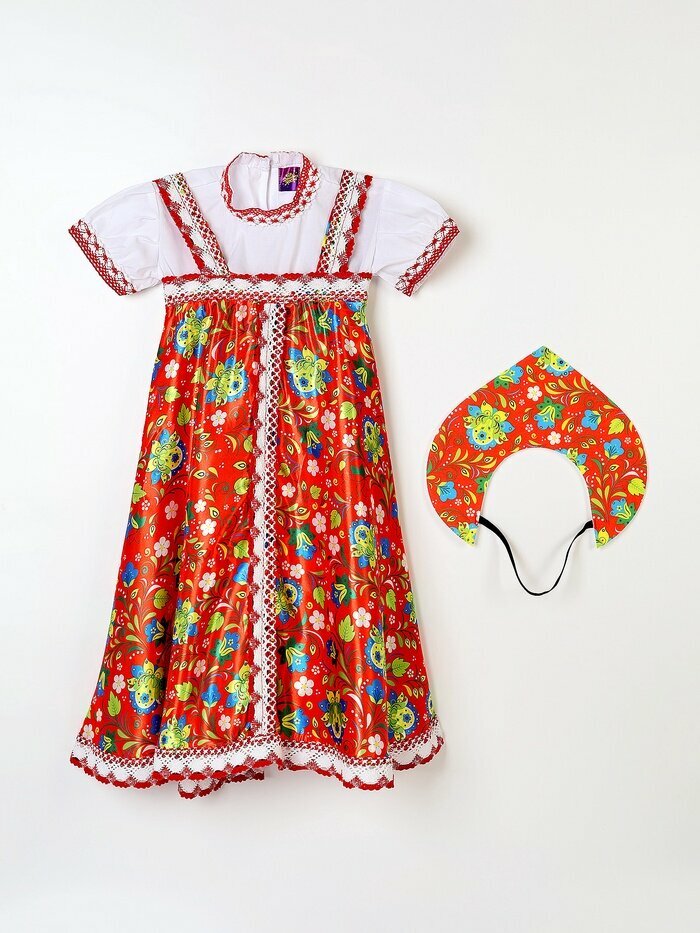 Карнавальный костюм «Милая Настенька», рост 110-116