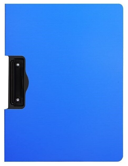 Папка-планшет Deli EF75302 A4 полипропилен вспененный синий с крышкой .