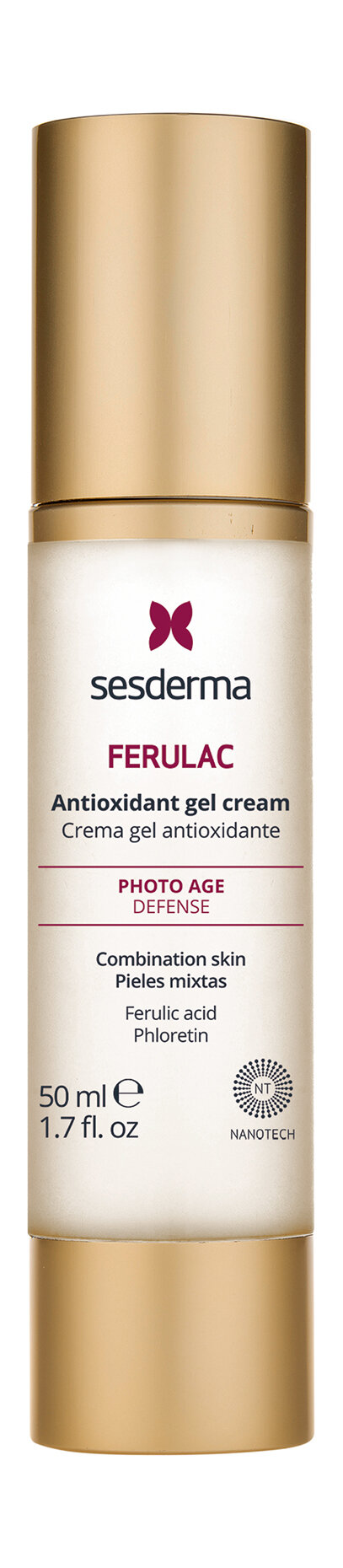 SESDERMA Крем-гель для лица Ferulac Antioxidant Gel Cream антиоксидантный, 50 мл