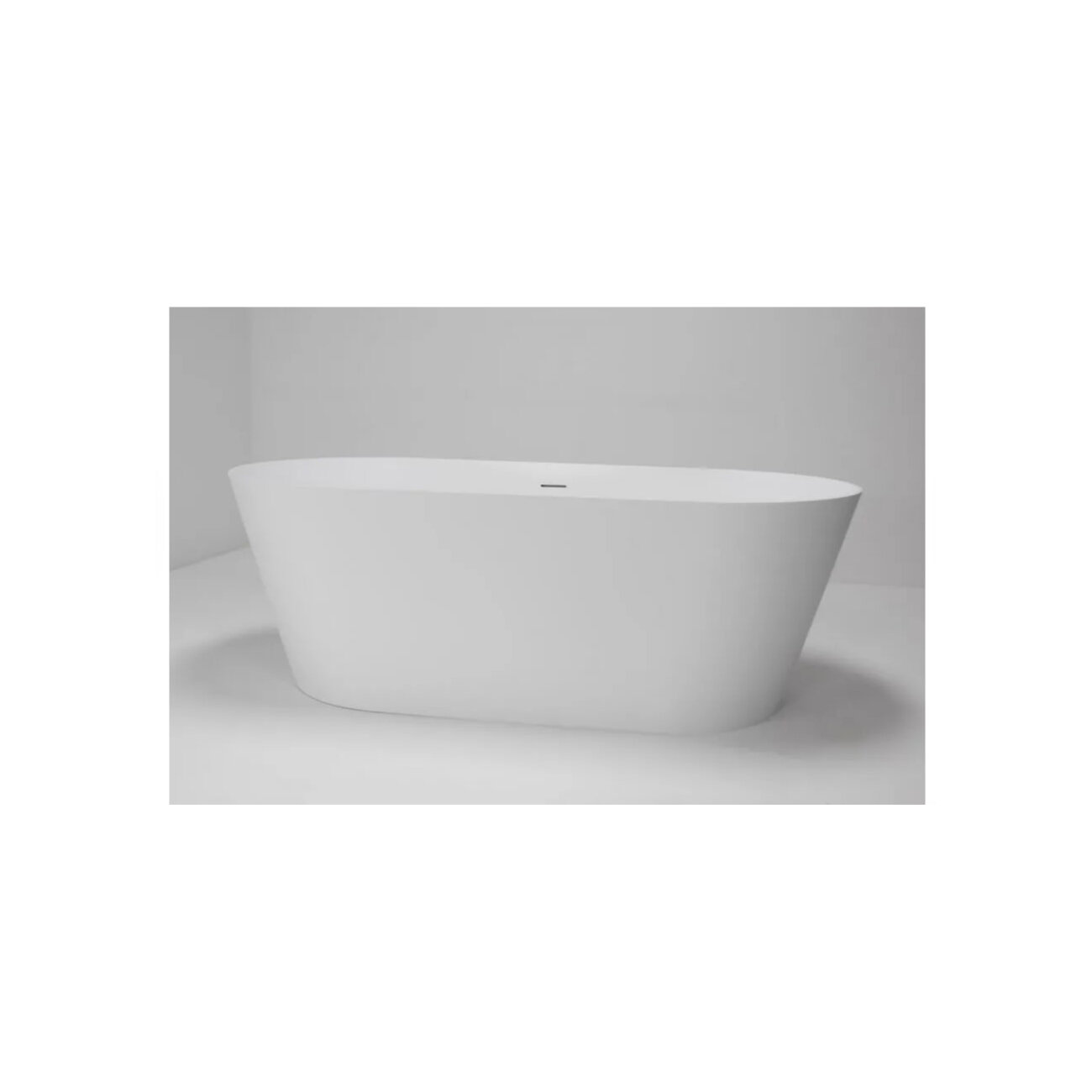 Ванна из искусственного камня Abber (Аббер) Stein AS9605 белая матовая