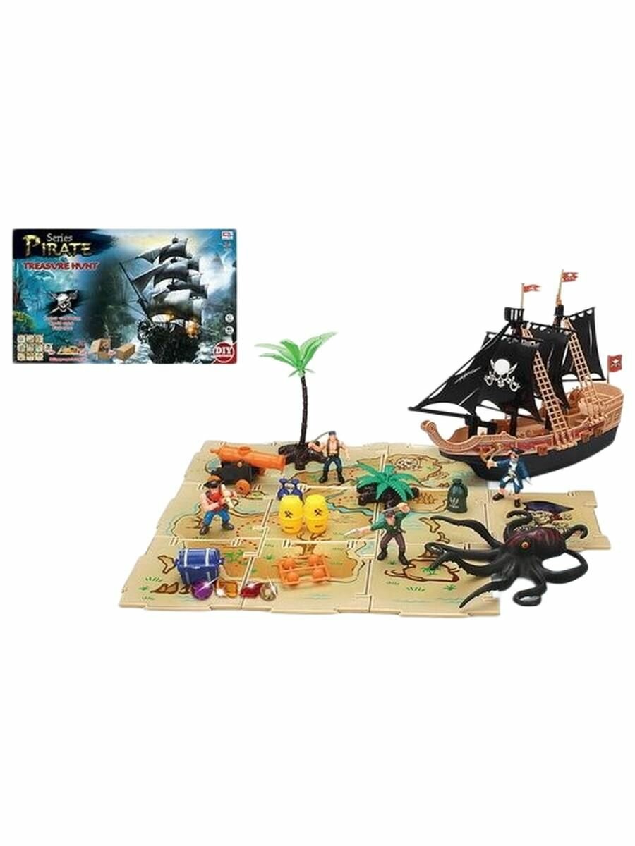 Игровой набор пирата "Охота за сокровищами-2"