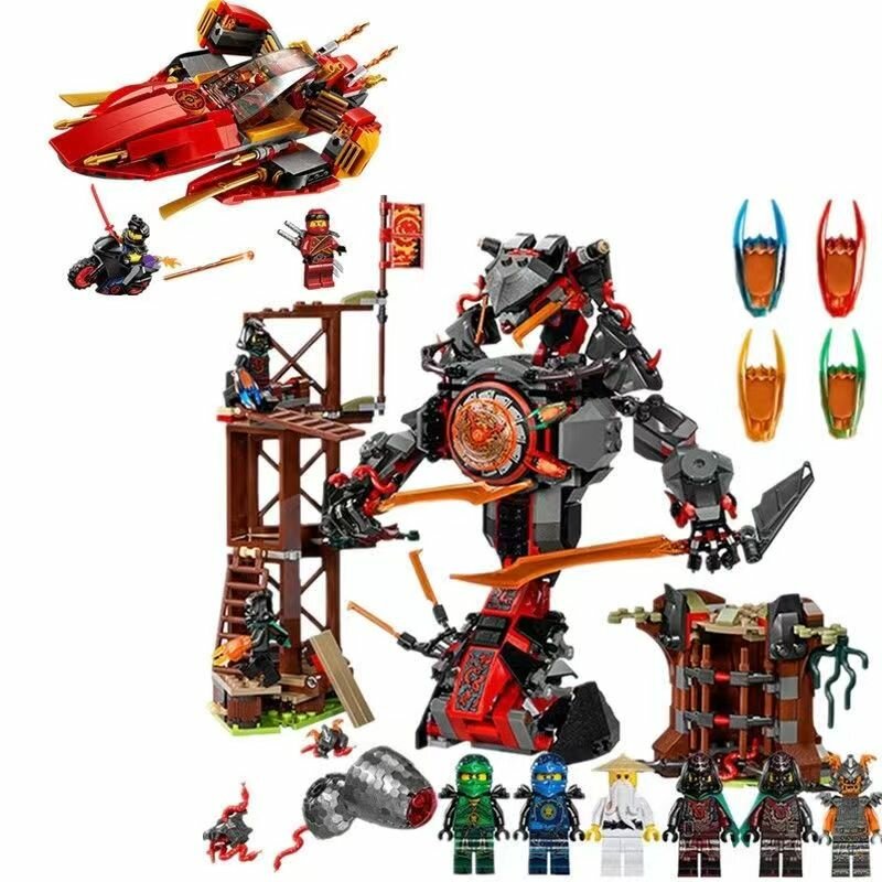 Железные удары судьбыГигантская змея-машина времени для решающей битвы + Подарочная коробка космического корабля