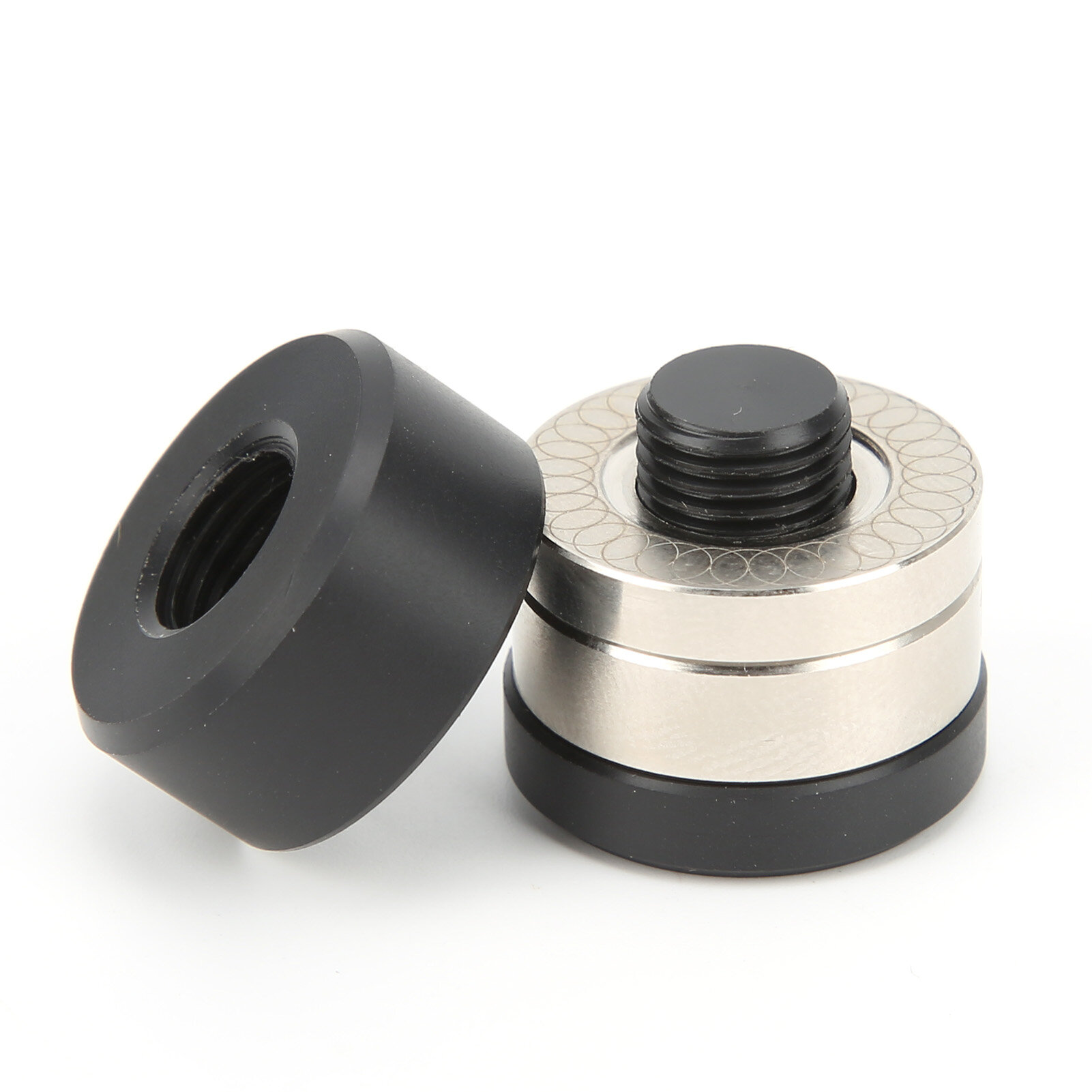 Бильярдный бассейн -инструмент инструмент из нержавеющей стали бильярды Cue Cue Balance Ring с комплектом защиты CUE (1 набор из 3/8 Club Balance Ring (13G 8G) CUE Protector)