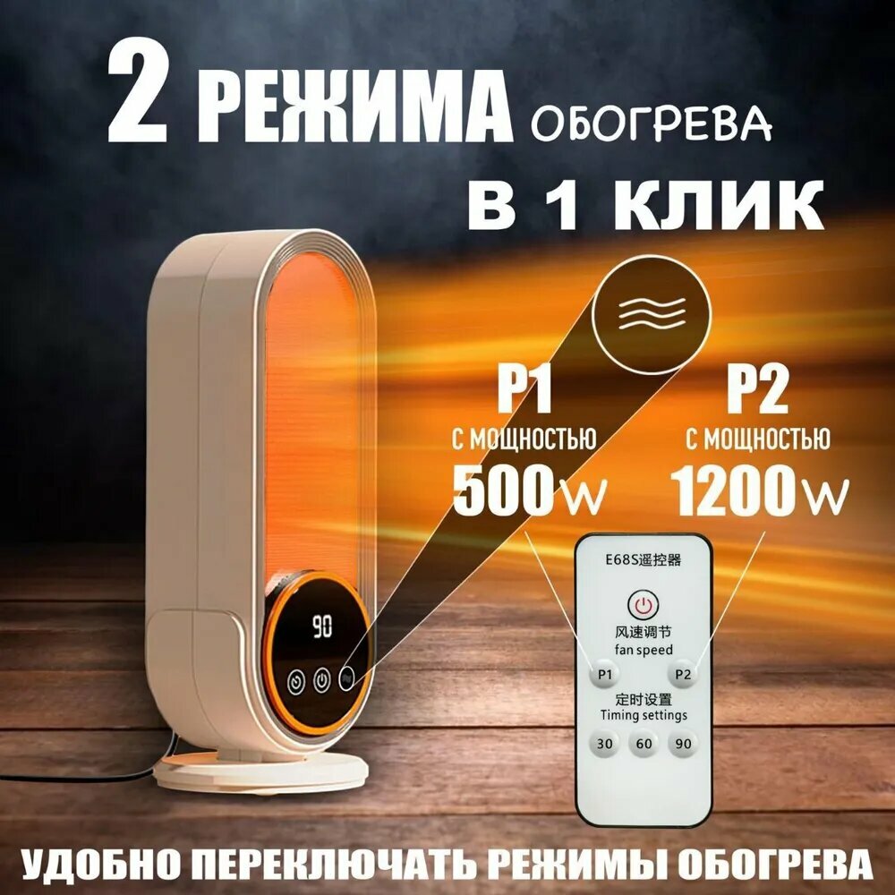 Обогреватель для дома, тепловентилятор 家用取暖器，暖风机 — фото 1