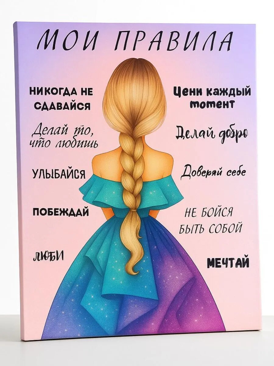 Постер интерьерный мотивирующий