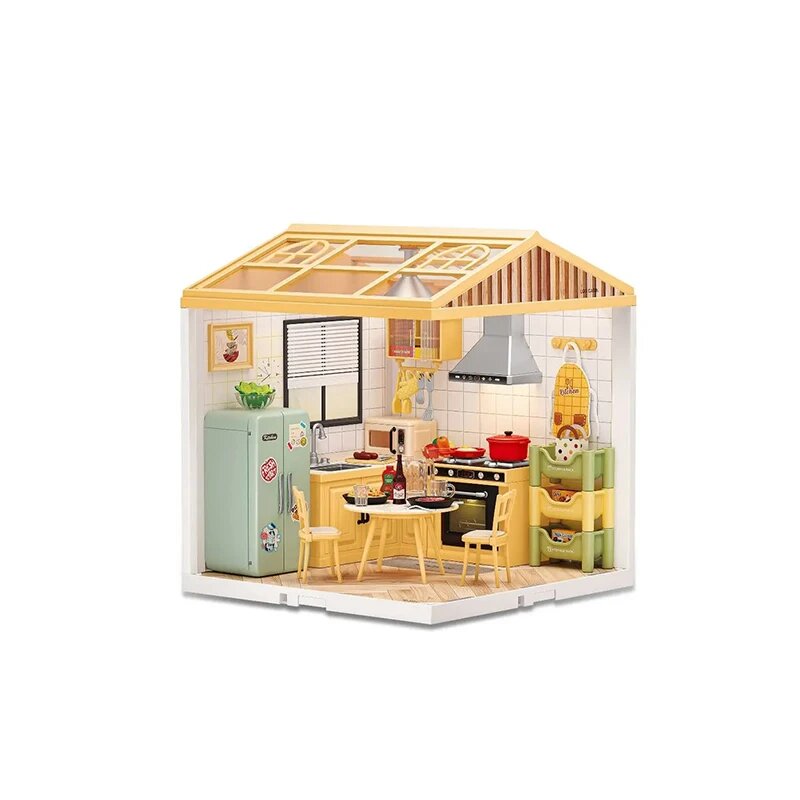 Конструктор CONUSEA "Супермир Мультфильмов", кухня, цвет Kitchen