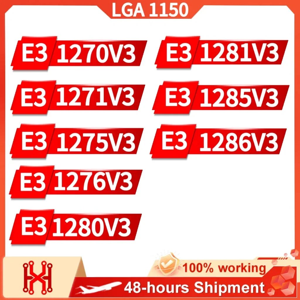 Процессоры Xeon V3 для LGA 1150 E3-1286V3