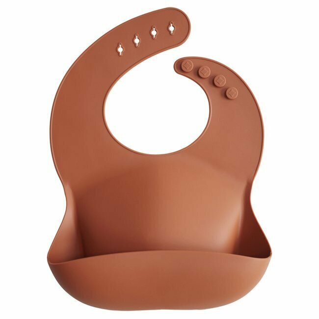 Силиконовый нагрудник MUSHIE Clay