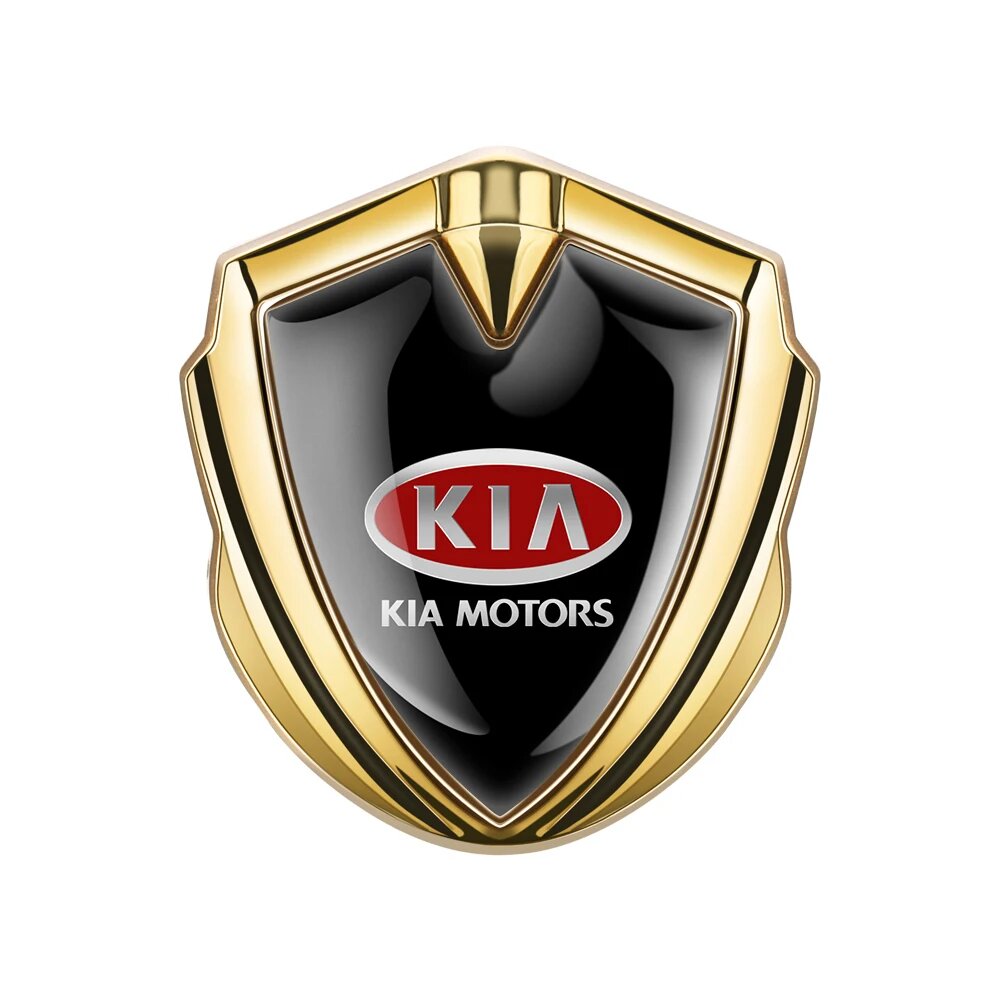 Эмблема Kia Gold, 1 шт. для Sorento, Rio, Ceed, Sportage