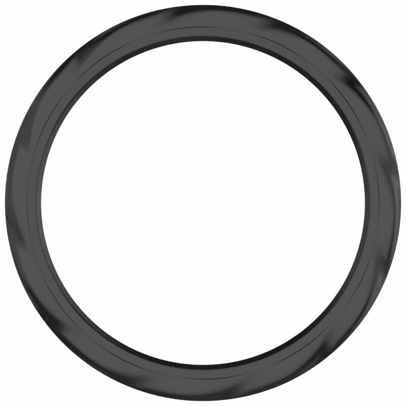 Универсальный безель Xiaomi Watch S4 /S3 из нержавеющей стали-черная резьба