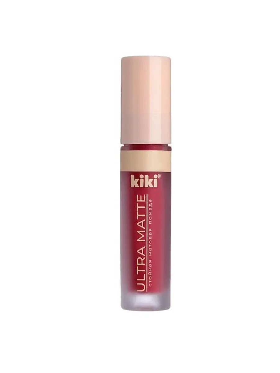 Губная помада Kiki Ultra Matte, жидкая матовая, тон 307, рубиновый