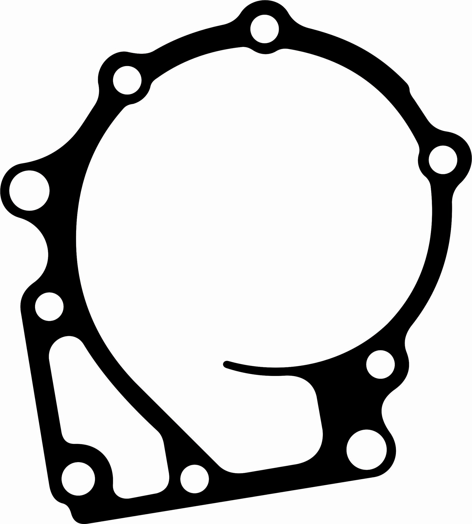 Прокладка помпы Isuzu Forward (8943954770) черная