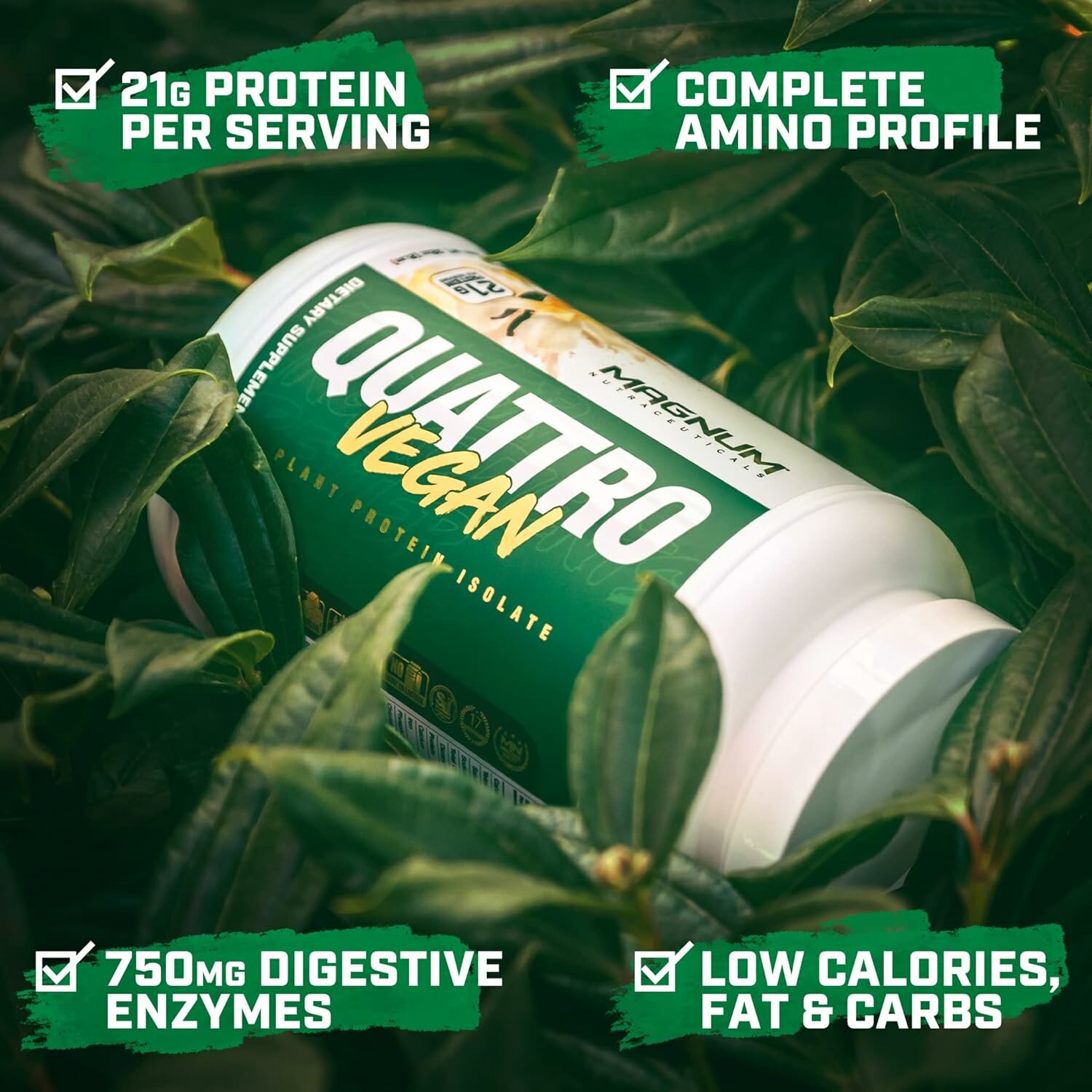 Quattro Vegan Magnum (907 гр) - Ваниль