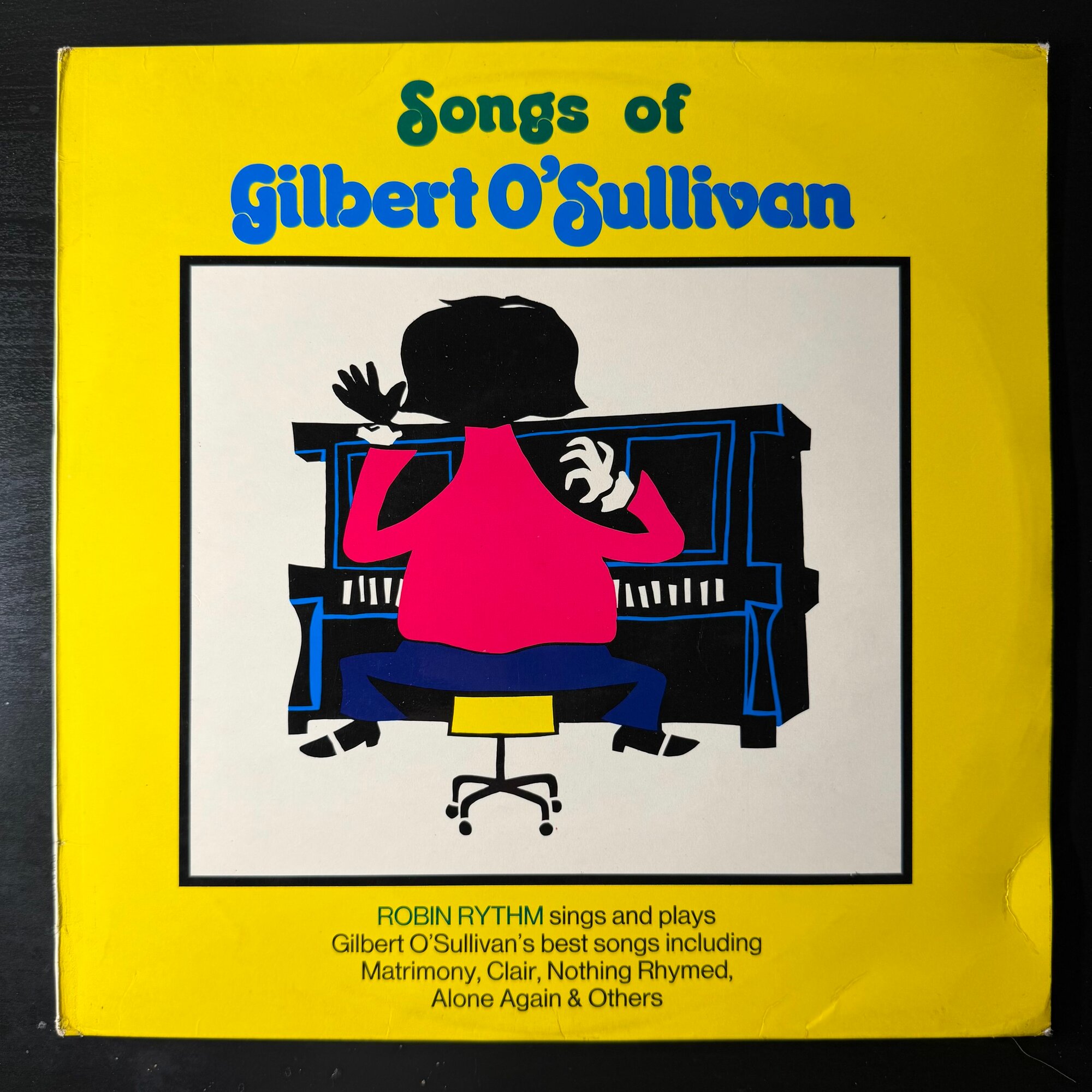 Виниловая пластинка Robin Rythm The Compositions Of Gilbert O'Sullivan (Англия)