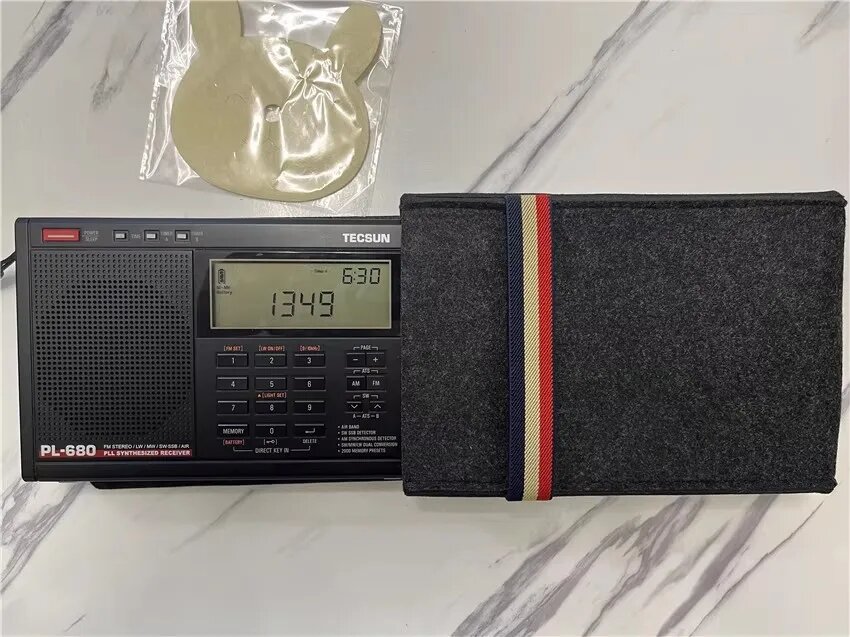 Чехол для радио Tecsun PL-660, Dark gray