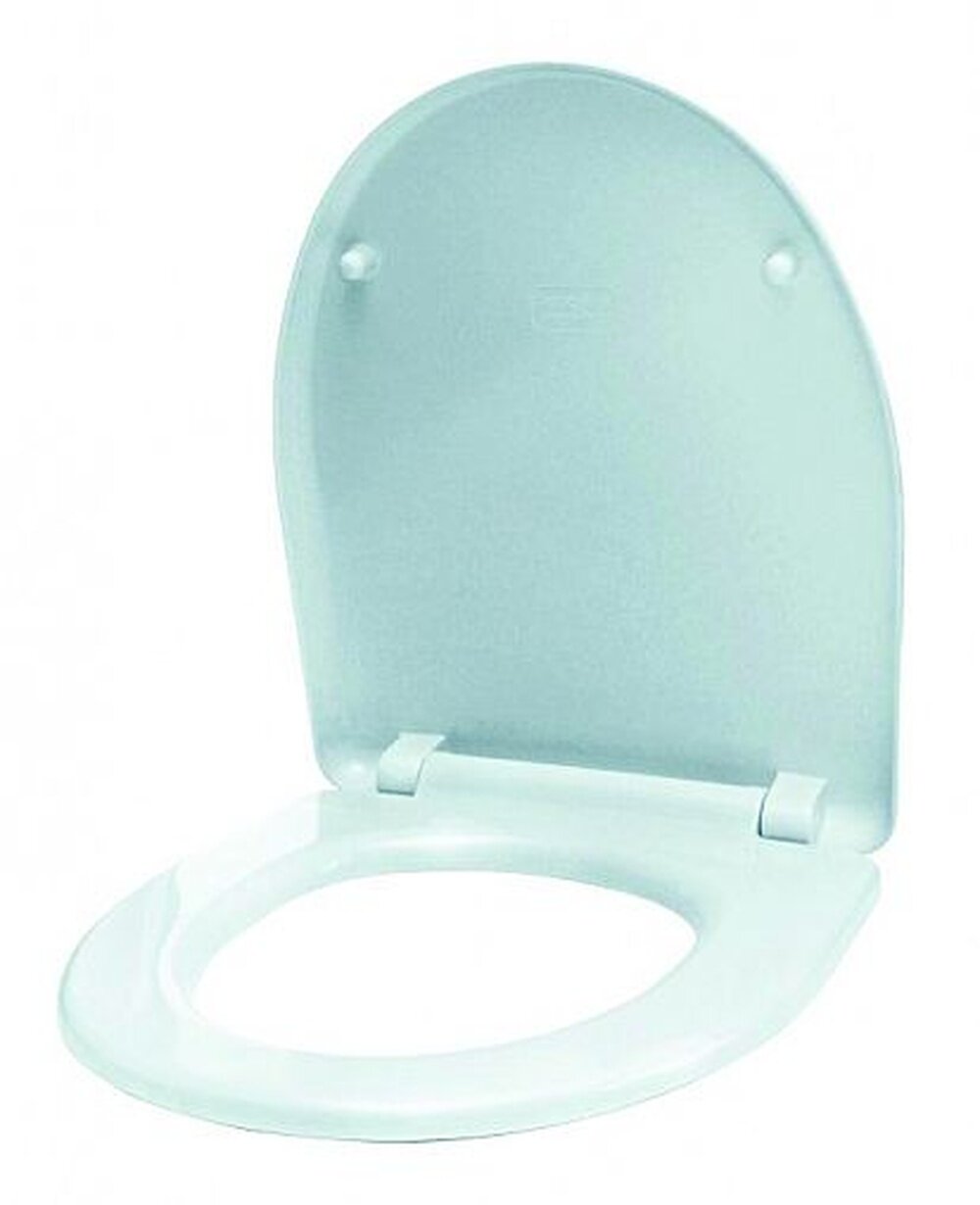 Сиденье для унитаза Wirquin Самара 20985527, дюропласт, белое, с микролифтом