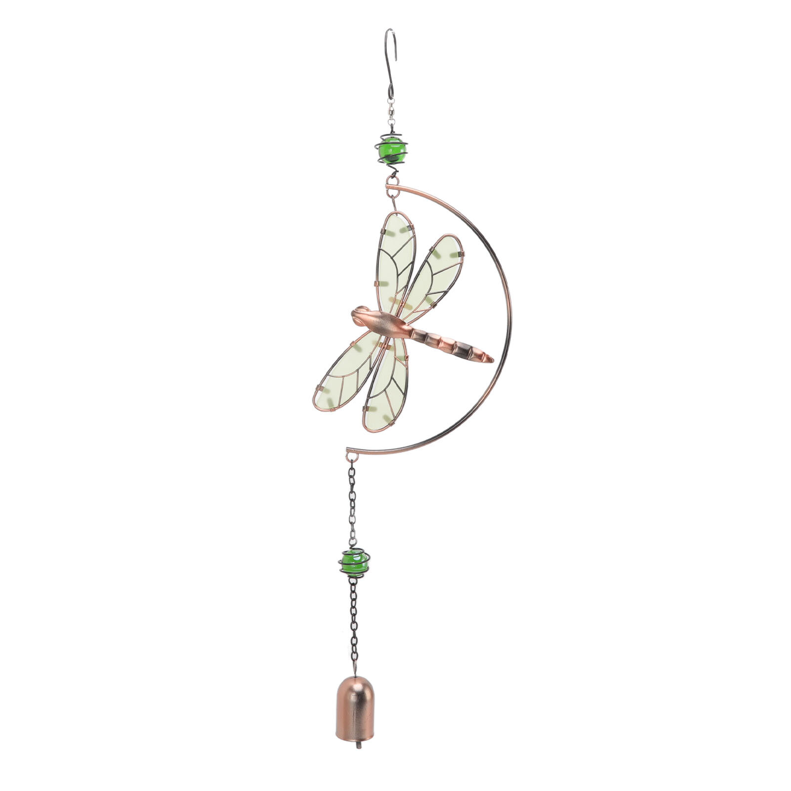 Dragonfly Wind Chimes Водонепроницаемые красивые мелодии железо висящие украшения для домашнего украшения