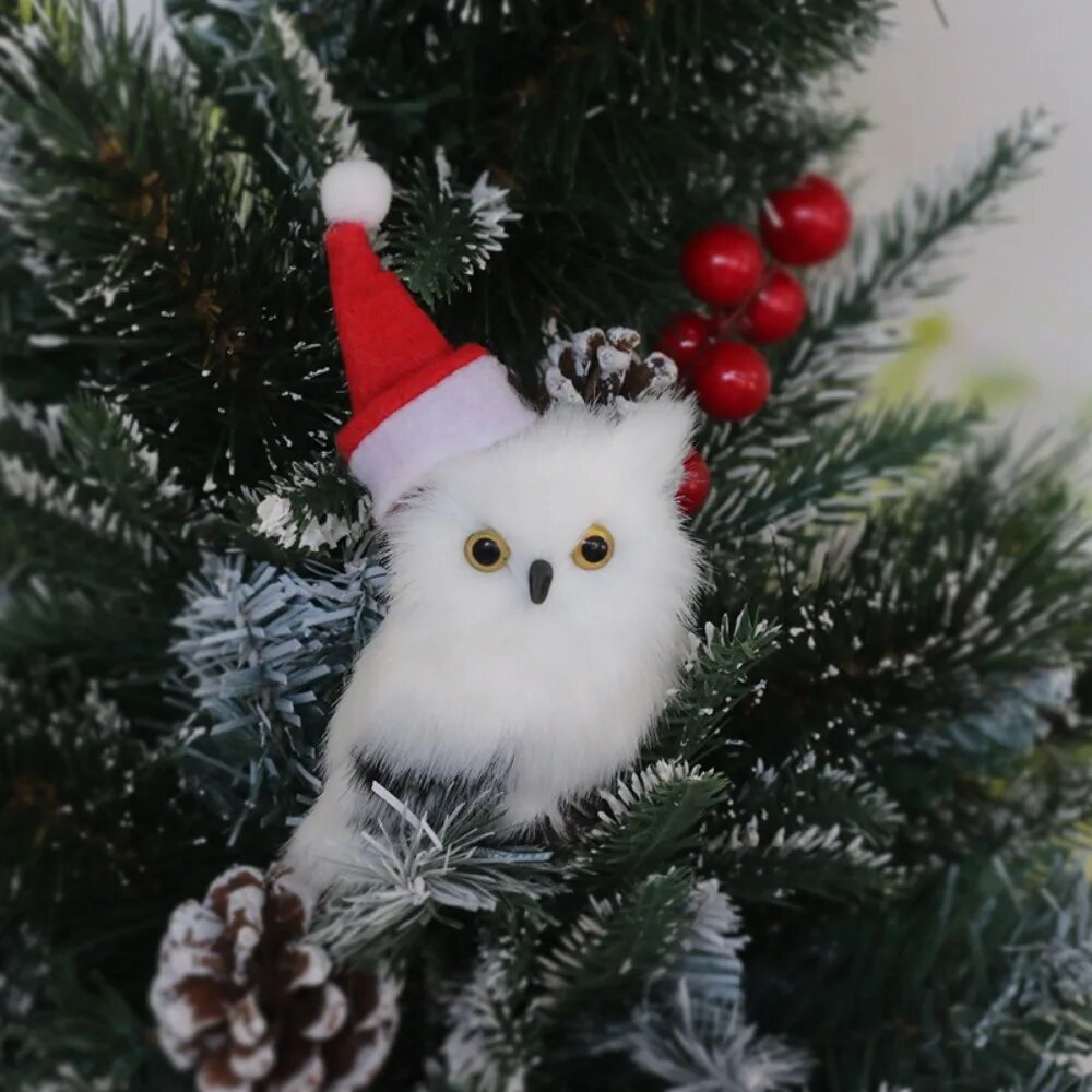 Плюшевое украшение совы Christmas Owls