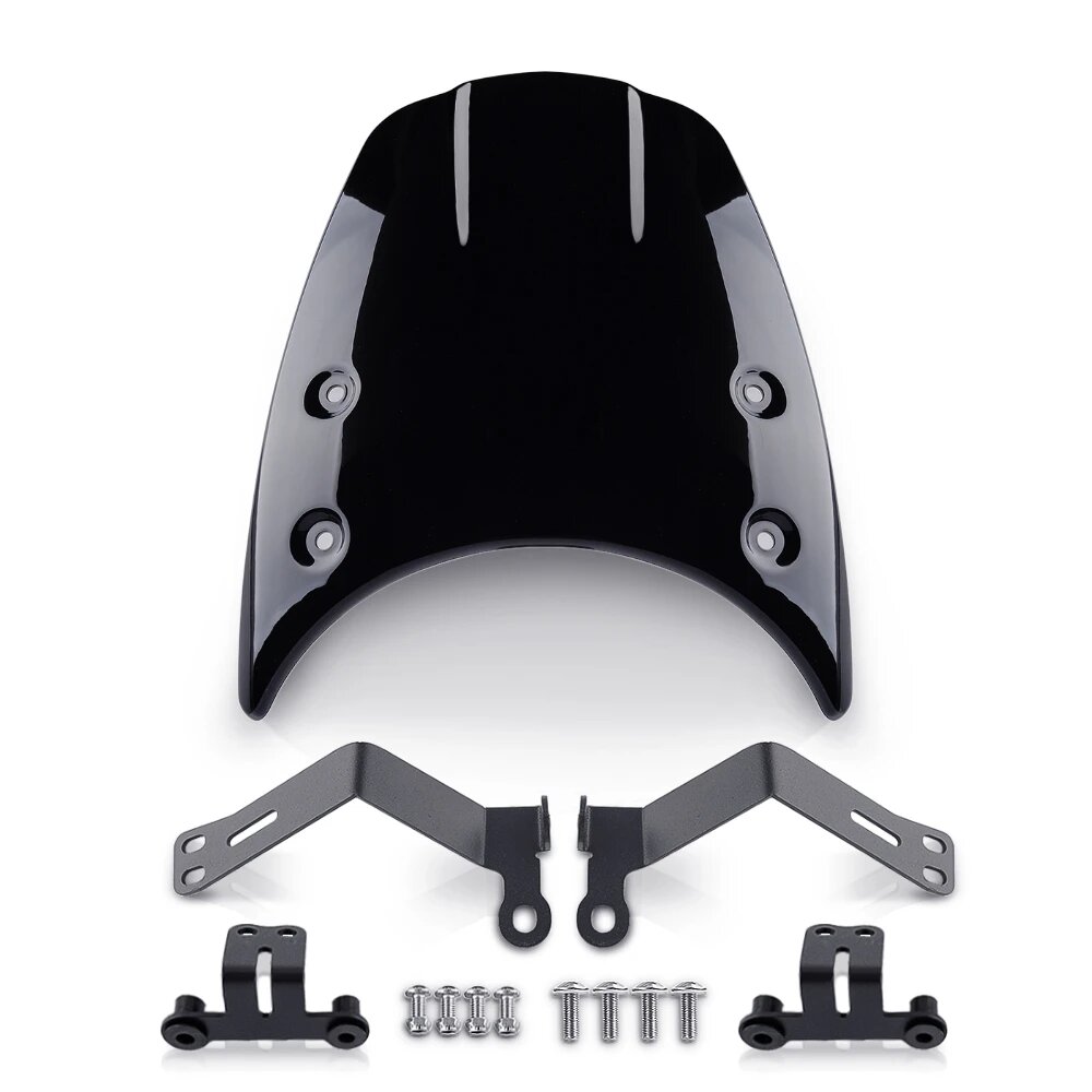 Лобовое стекло мотоцикла для BMW R NINE T NINET R9T R 9 T Racer Pure Urban Scrambler 2014-2022 2021 2020, ветрозащитный дефлектор, ветровое стекло, Черный
