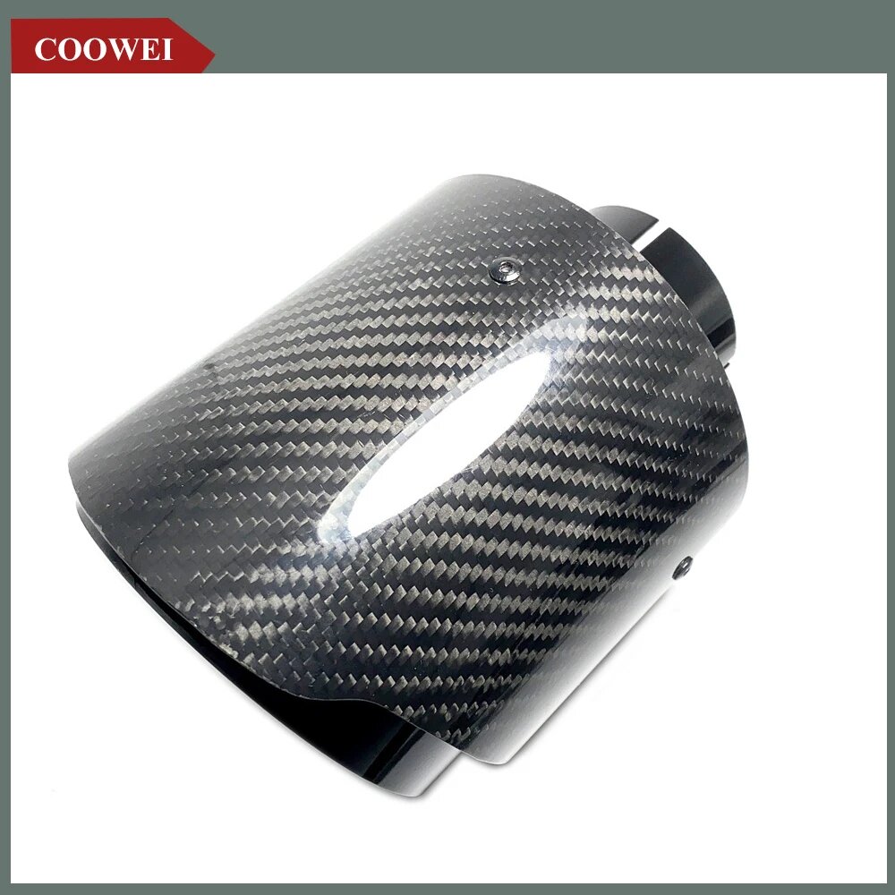 Глянцевая выхлопная труба автомобиля, универсальные выхлопные системы, выхлопная труба из углеродистой стали, выходное отверстие 127 мм (5 дюймов) для насадок Ak, наконечник глушителя, 80MM IN 127MM OUT