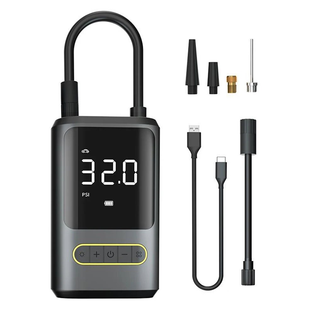 Беспроводной электронасос Shunmaii для велосипеда, мотоцикла, автомобиля