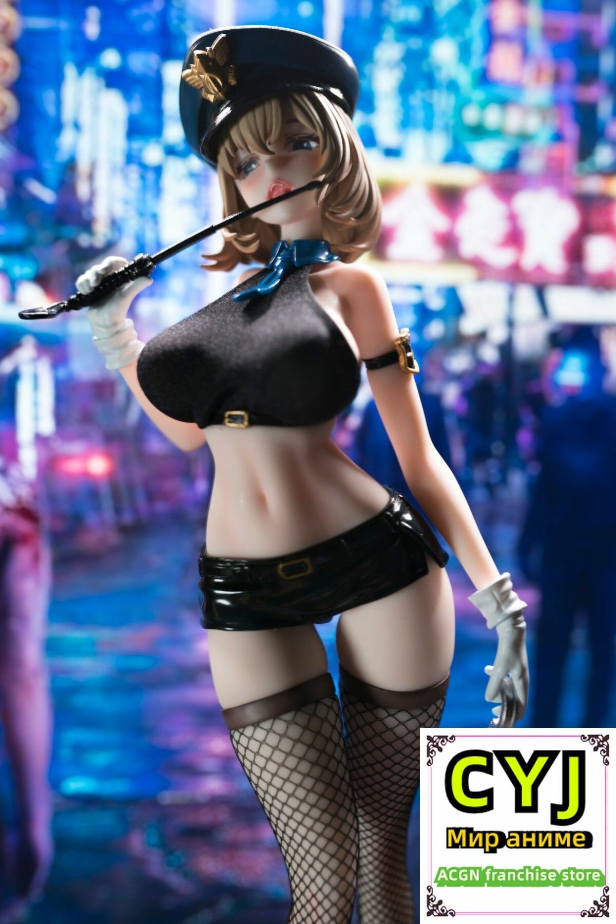 Hapitopi Аниме фигура/Female police officer of Vice City/CYJ