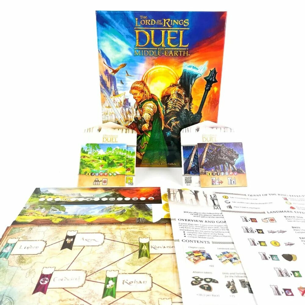 Настольная карточная игра Настольная Duel for Middle-Earth Игра (Карточная) Новая версия